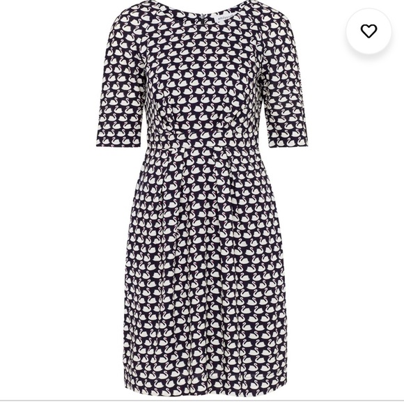 Emily and Fin | Dresses | Modcloth Emily And Fin Dress In Swan | Poshmark